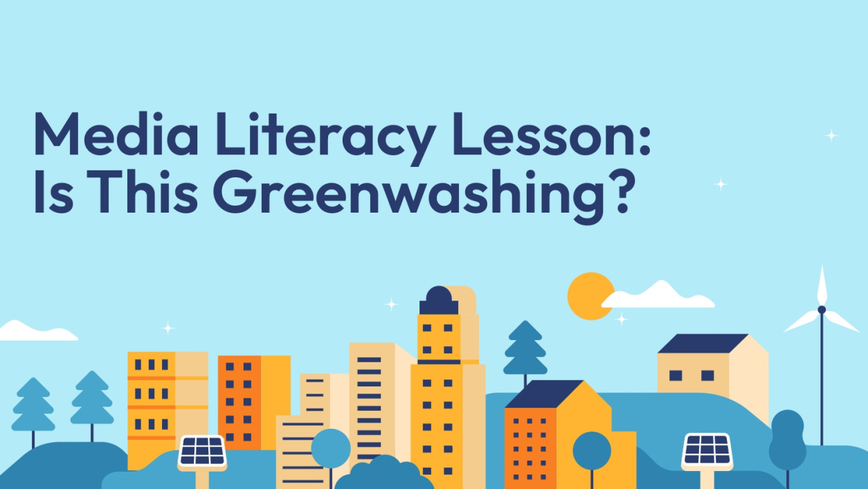 Greenwashing Lesson Plan