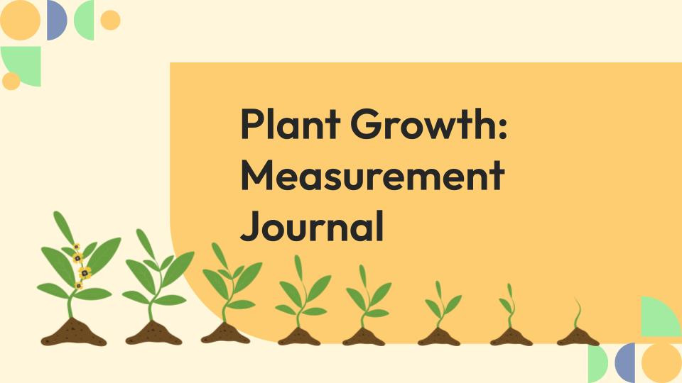 Plant Growth Journal